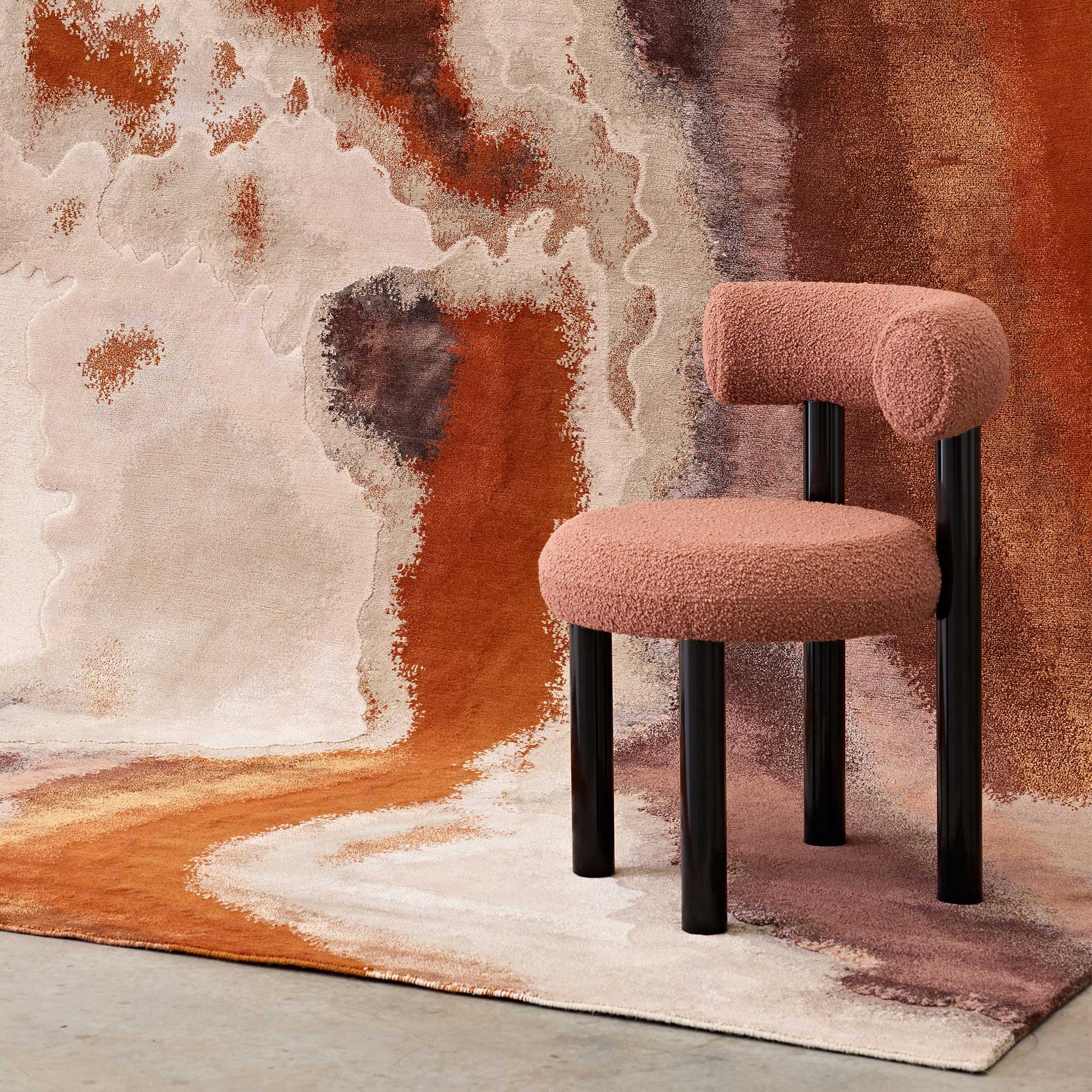 Gradient | Carnelian - Tappeti Fine Handcrafted Rugs + Carpets