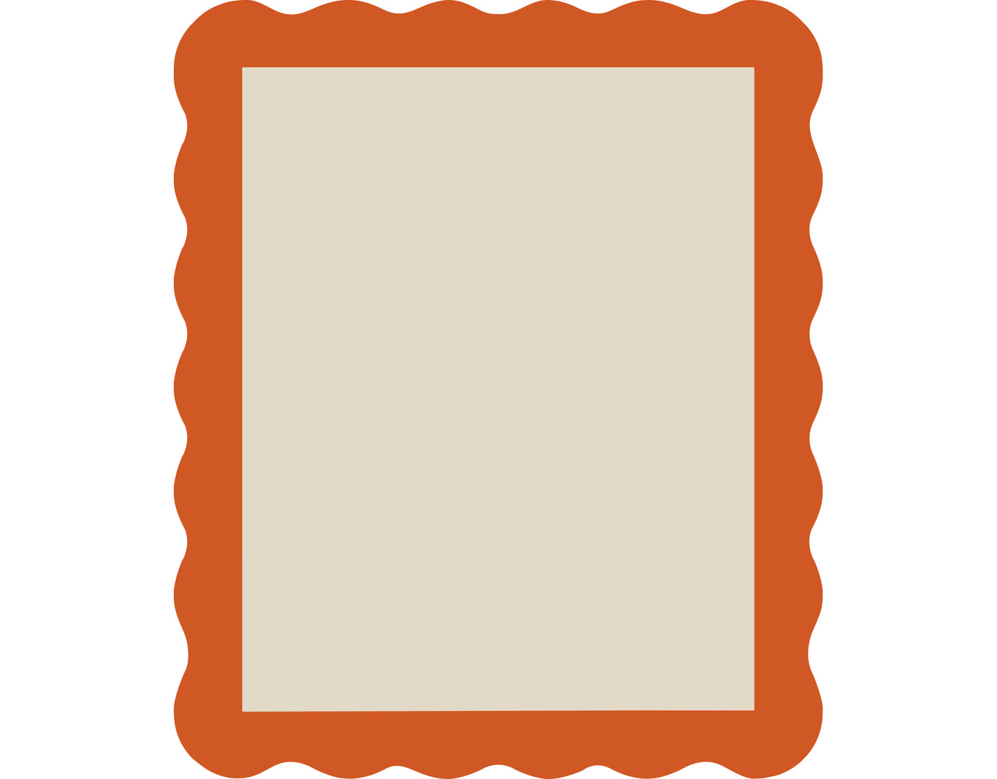 Scallop Border